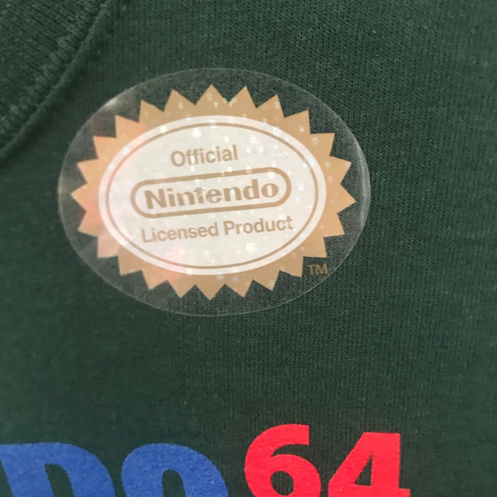 Nintendo 64 Official Logo Sweater - Gem